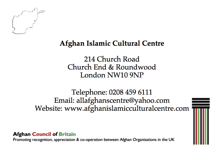 Afghan Council of Britain | Afghan Academy International